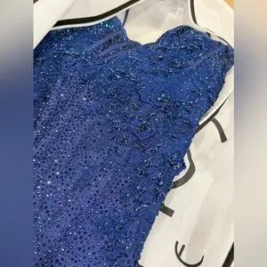 Sherri Hill | Dresses | Sherri Hill Navy Blue Prom Dress | Poshmark